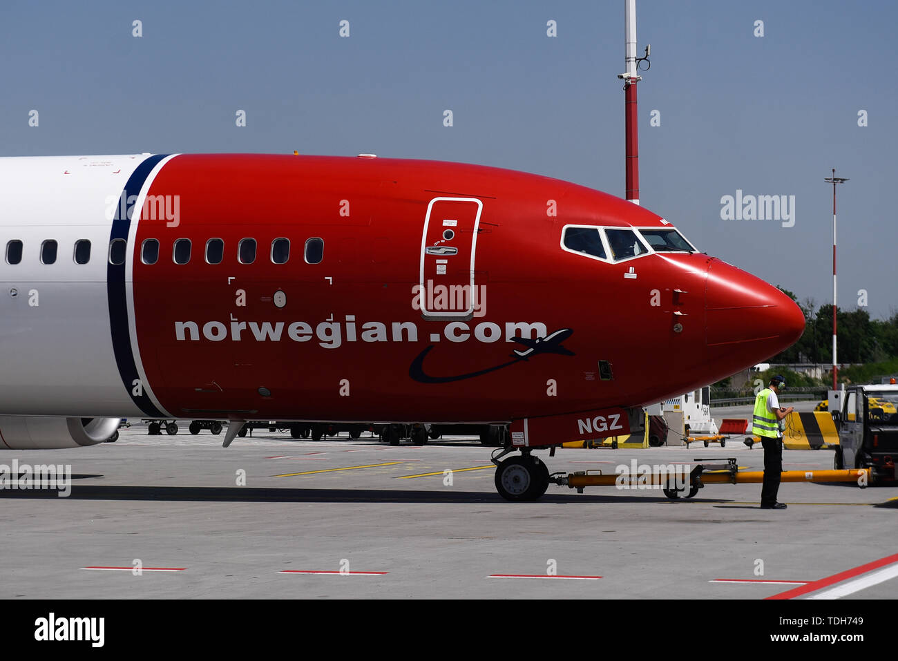 Norwegian airlines 737 max hi-res stock photography and images - Alamy