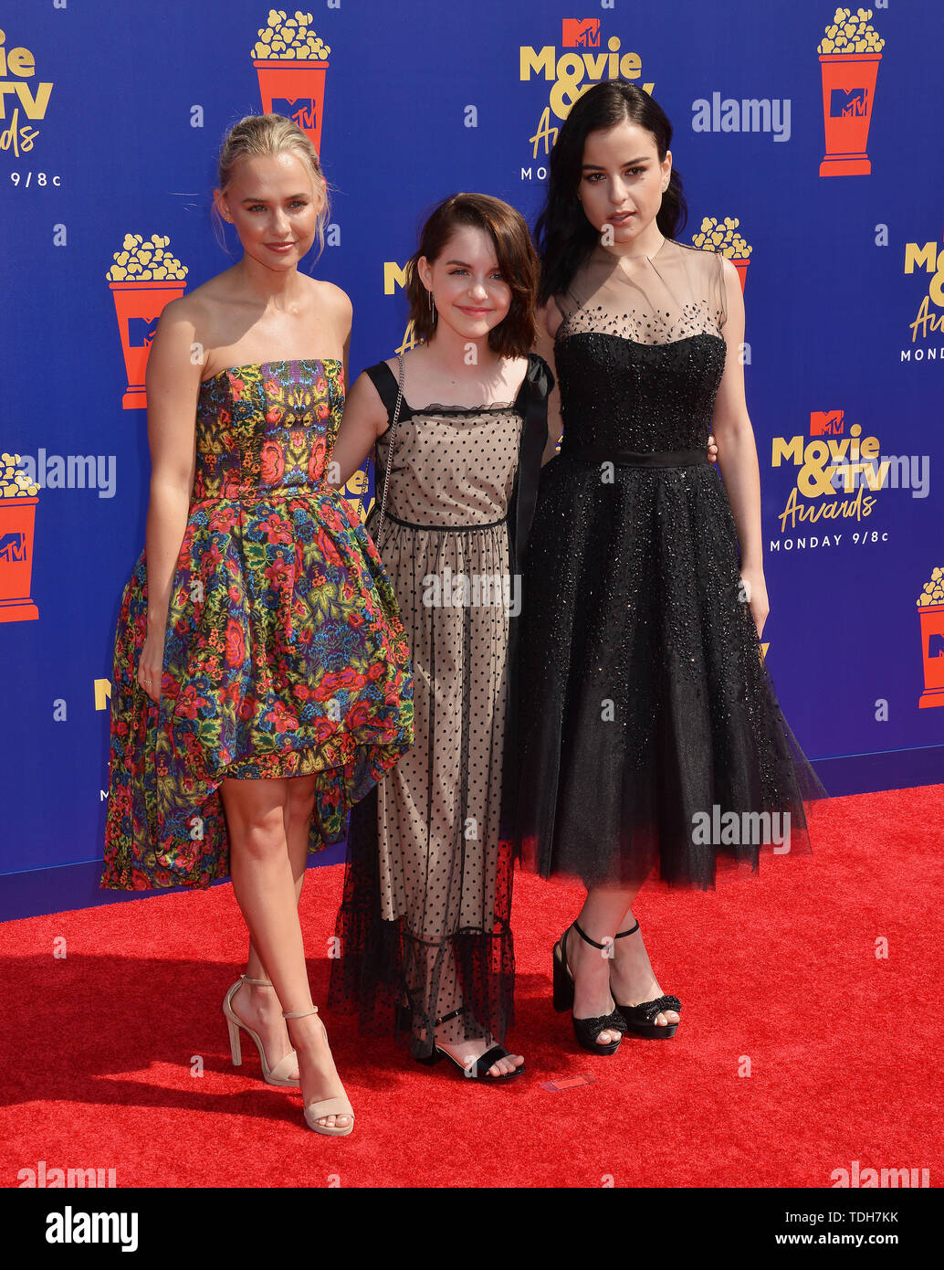 Los Angeles, USA. 15th June, 2019. McKenna Grace, Madison Iseman, Katie ...