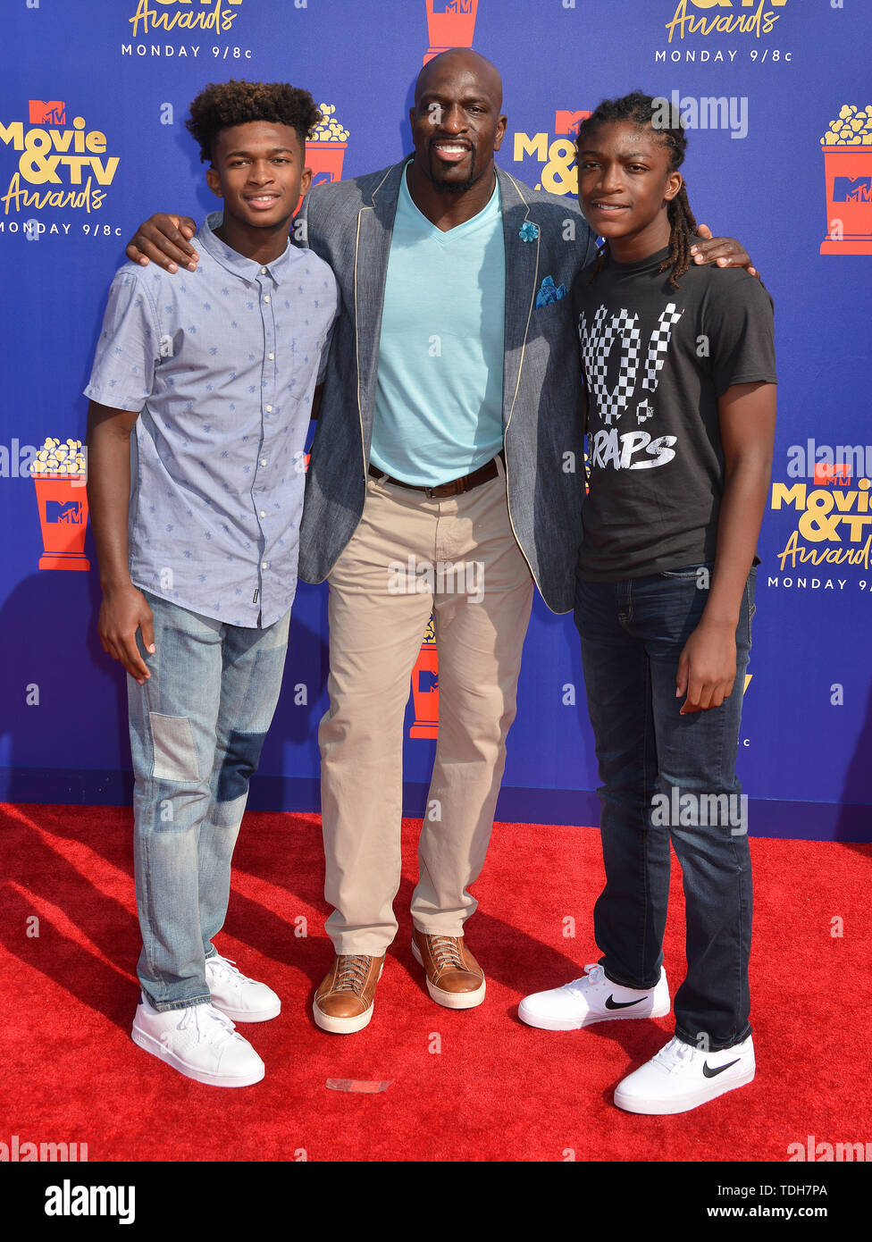 Los Angeles, USA. 15th June, 2019. Titus O'Neil, Titus Bullard ...