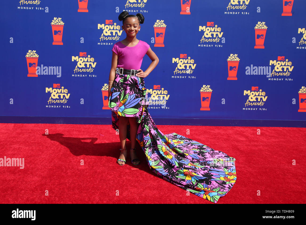 SANTA MONICA, CA - JUNE15: Faithe C. Herman, at the 2019 MTV Movie & TV ...