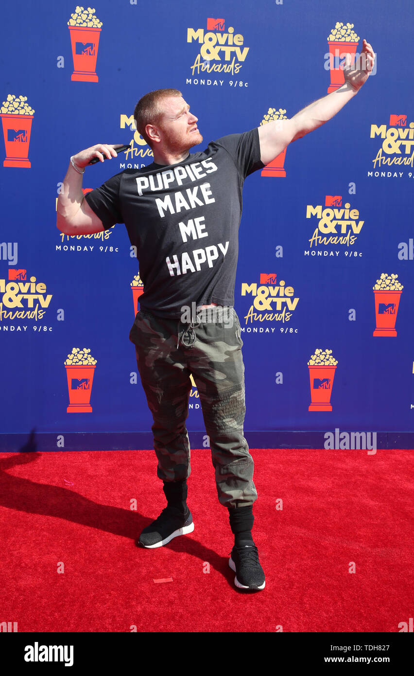 SANTA MONICA, CA - JUNE15: Wes Bergmann, at the 2019 MTV Movie & TV ...