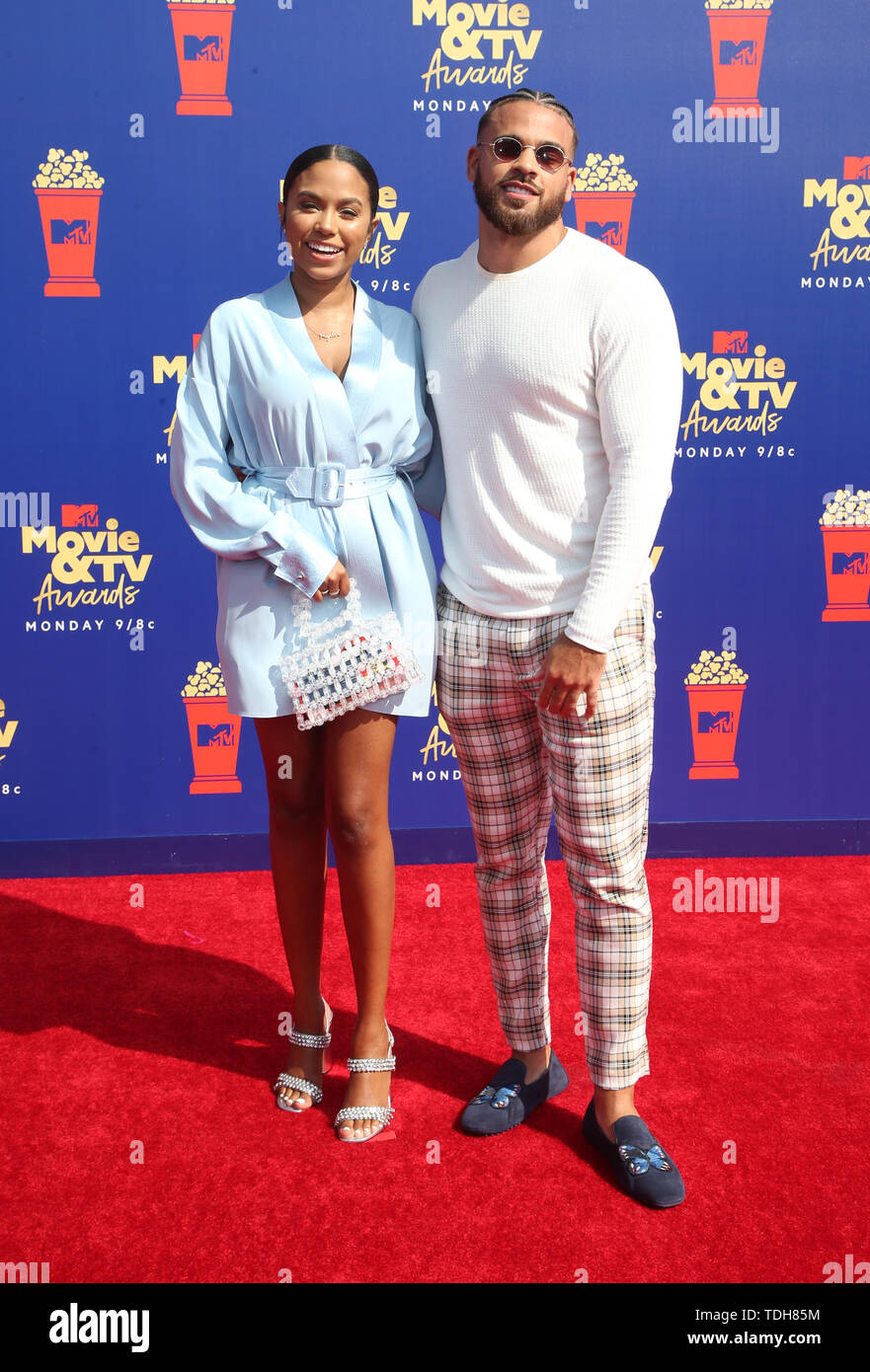 SANTA MONICA, CA - JUNE15: Cheyenne Floyd, Cory Wharton, at the 2019 ...