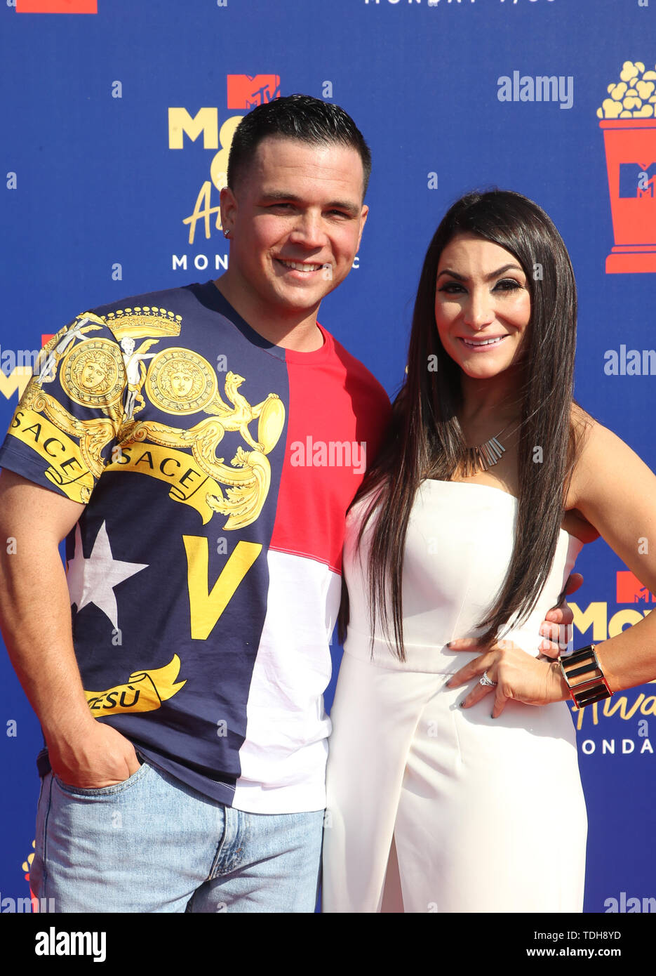 SANTA MONICA, CA - JUNE15: Chris Buckner, Deena Nicole Cortese, at the ...
