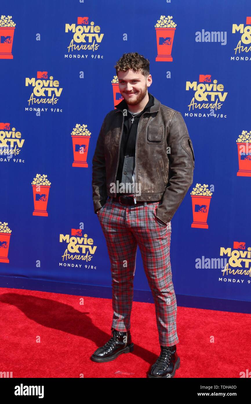Los Angeles, CA, USA. 15th June, 2019. LOS ANGELES - JUN 15: Andrew Bazzi at the 2019 MTV Movie ...