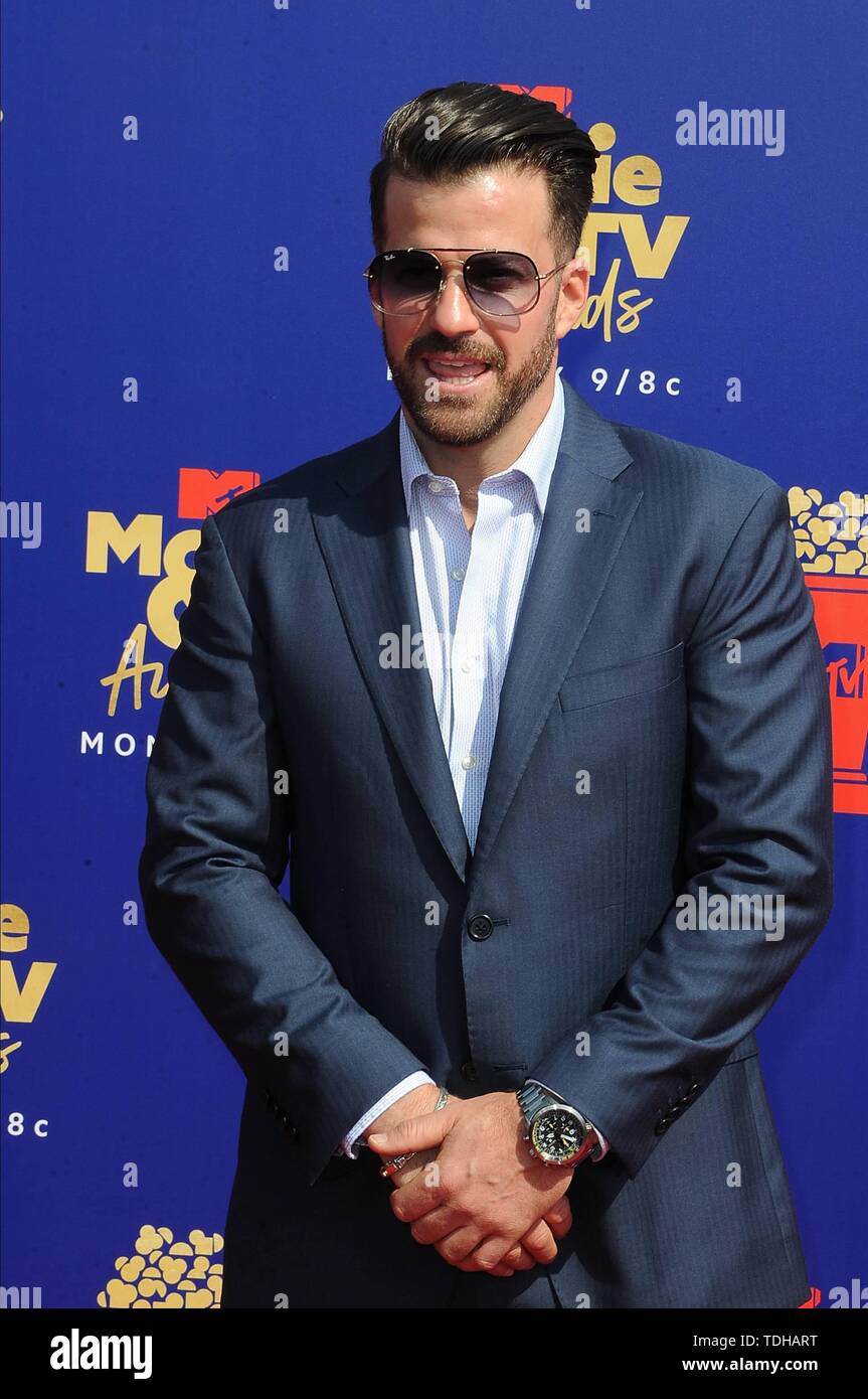Los Angeles, USA. 16th June 2019. Johnny Bananas attends the 2019 MTV ...