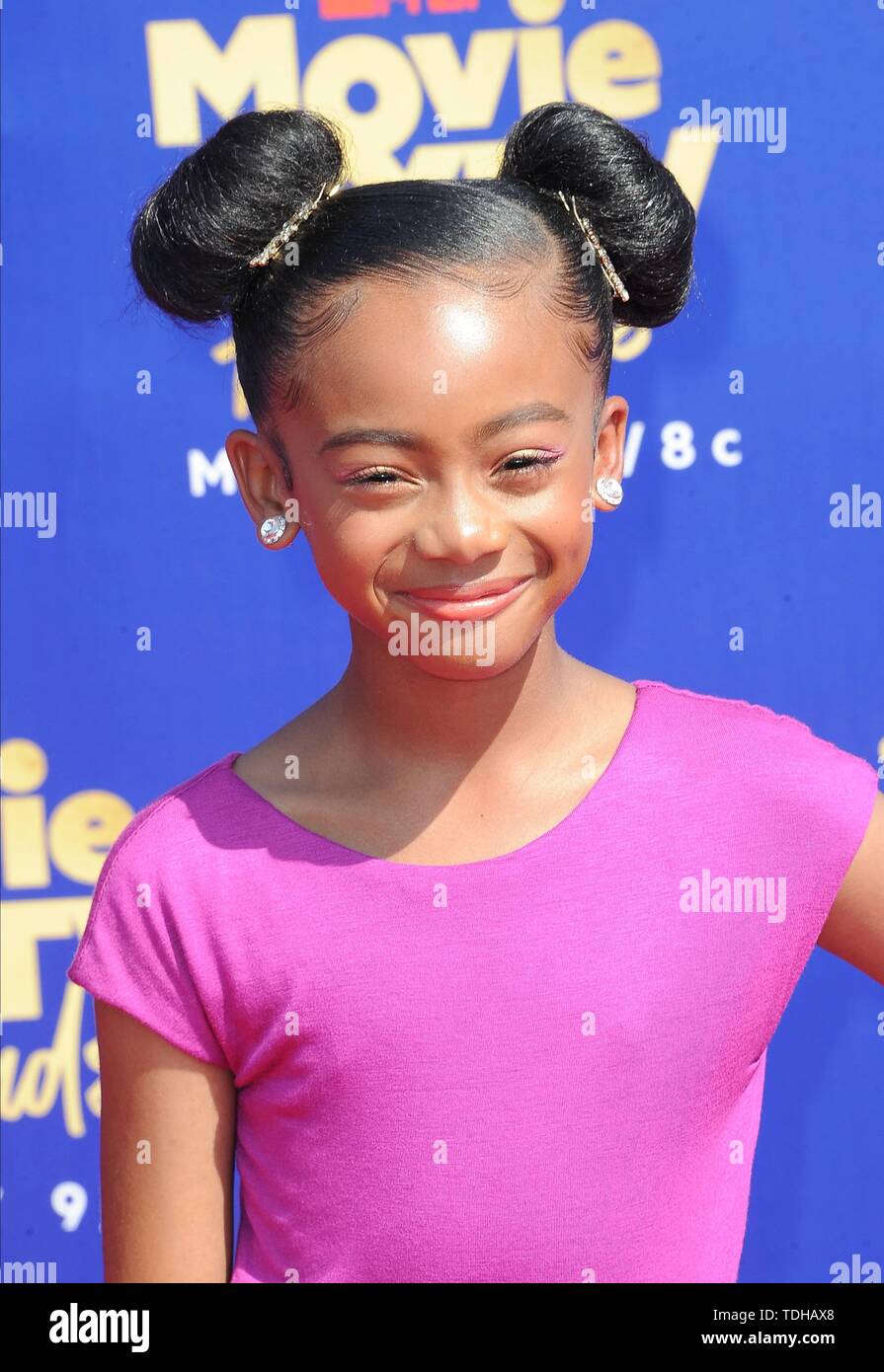 Los Angeles, USA. 16th June 2019. Faithe Herman attends the 2019 MTV ...