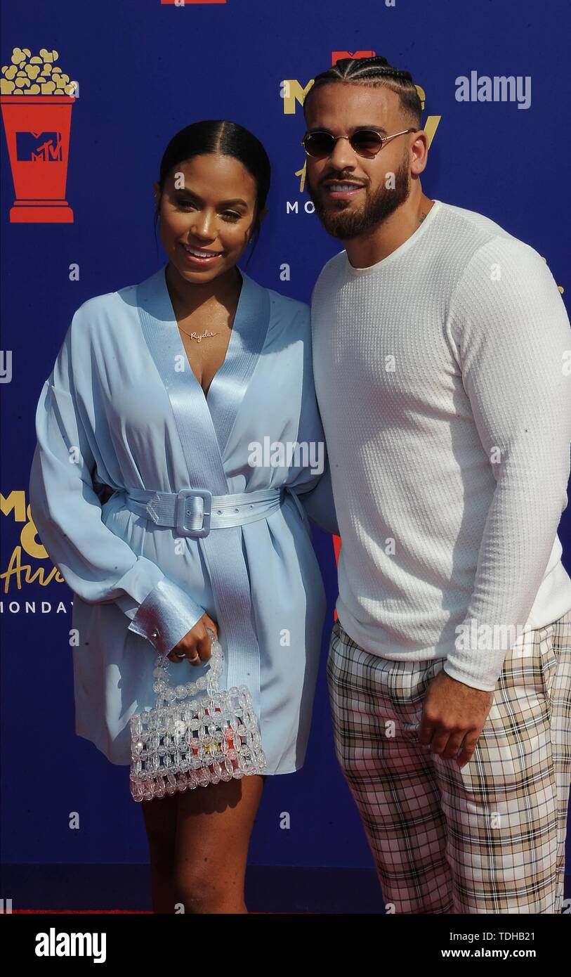 Los Angeles, USA. 16th June 2019. Cheyenne Floyd and Cory Wharton ...