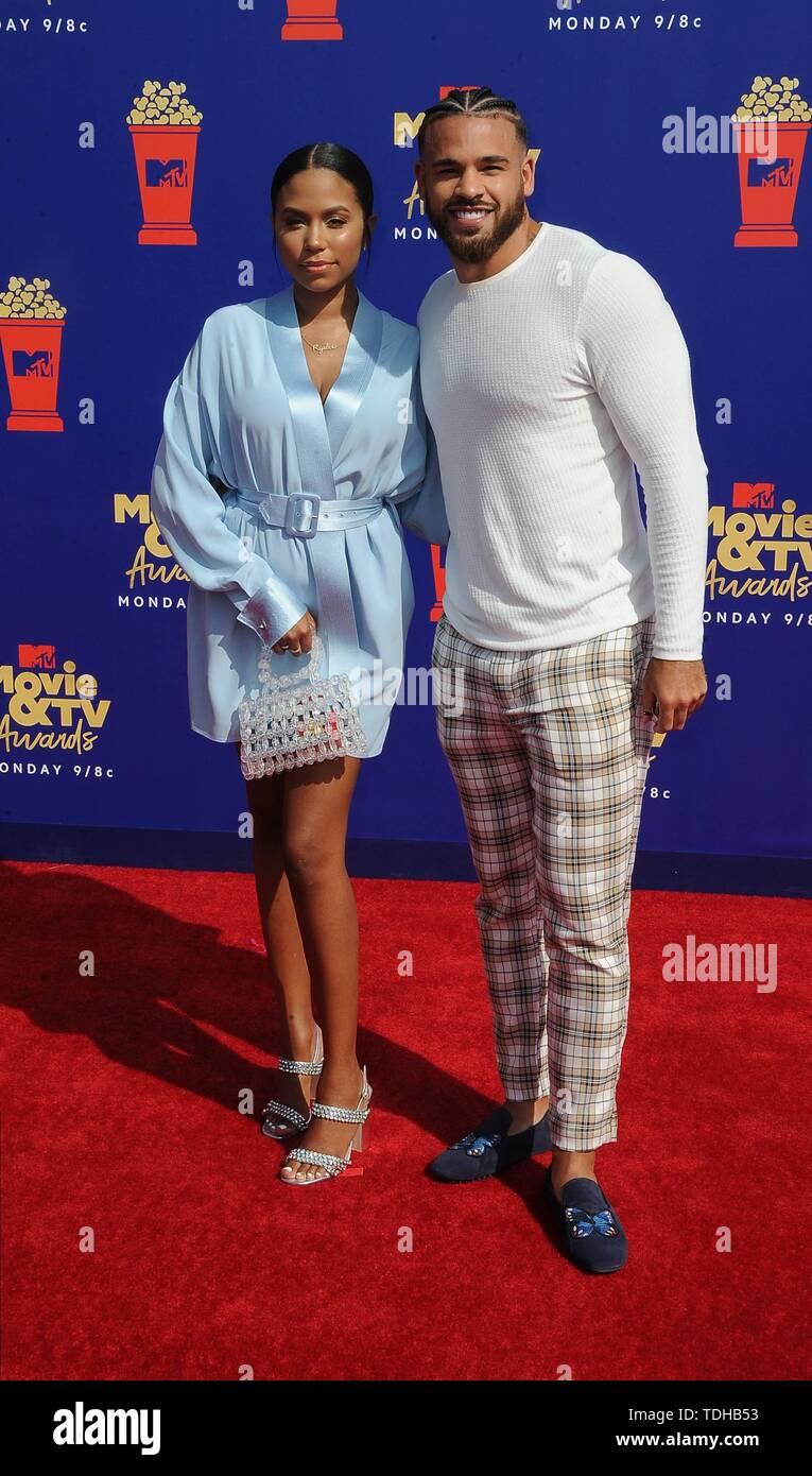 Los Angeles, USA. 16th June 2019. Cheyenne Floyd and Cory Wharton ...