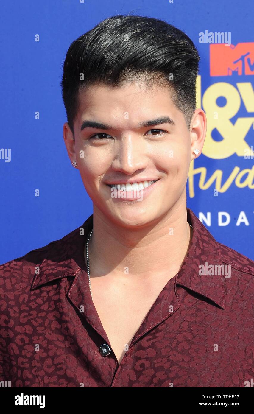 Los Angeles, USA. 16th June 2019. Alex Wassabi attends the 2019 MTV ...