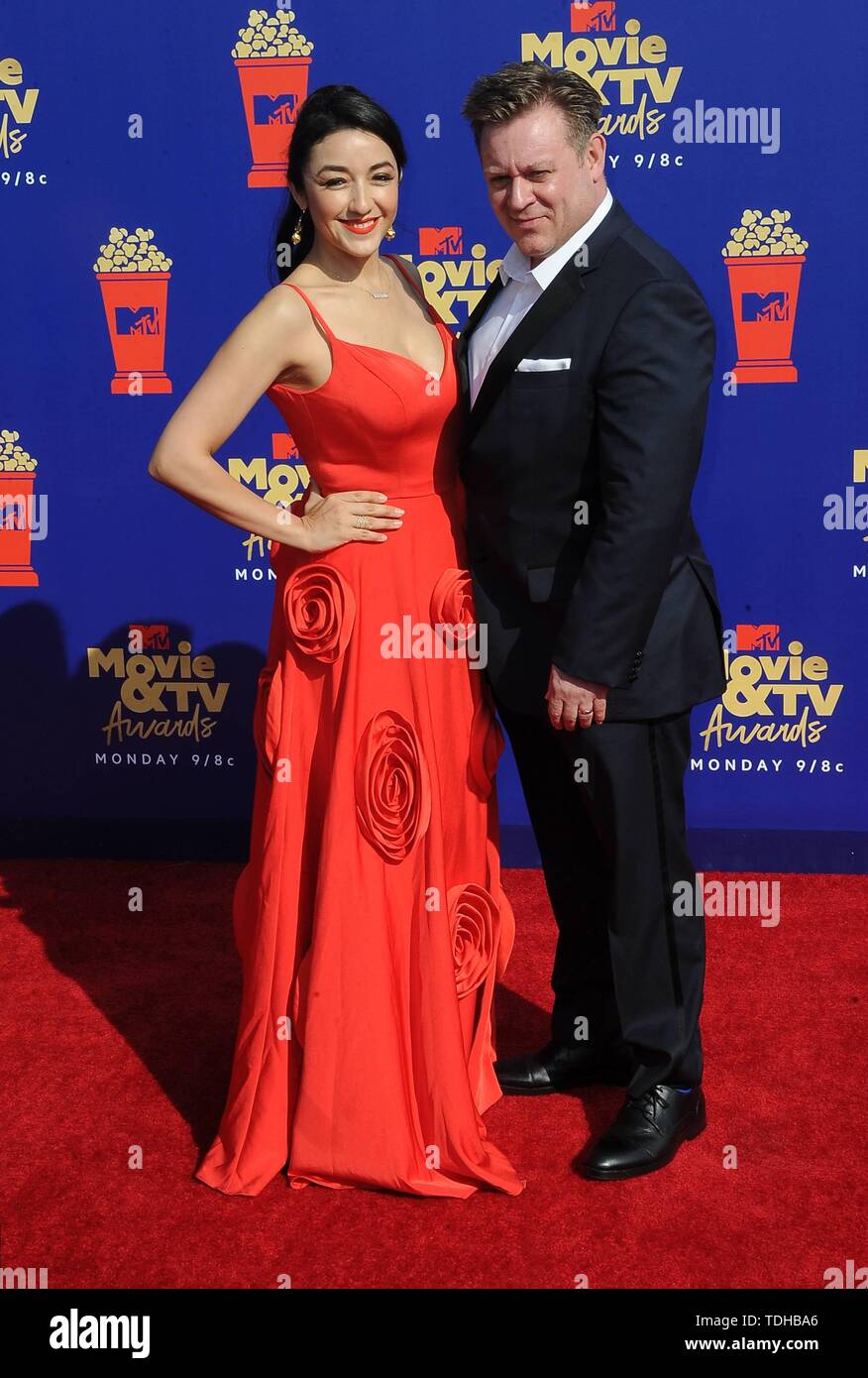 Los Angeles, USA. 16th June 2019. Yvette Yates and Shaun Redick attend ...