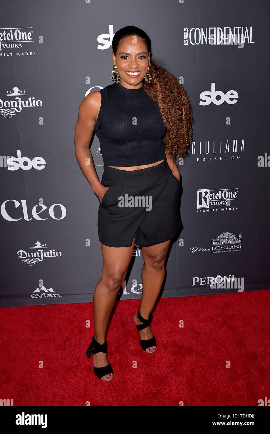 Asha Kamali at the VIP Grand Re-Opening of the restaurant Cleo Hollywood. Los Angeles, 14.06. ...