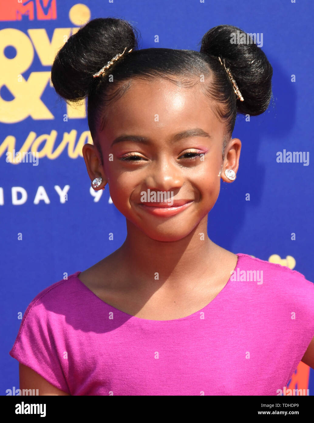 15 June 2019 - Santa Monica, California - Faithe Herman. 2019 MTV Movie ...