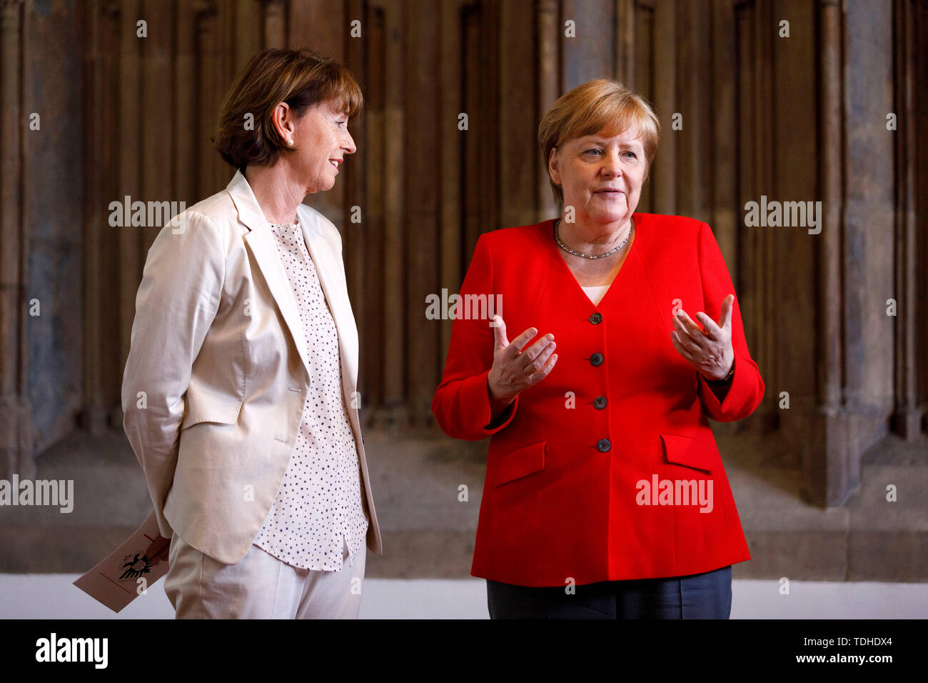 Cologne, Deutschland. 14th June, 2019. Henriette Reker and Angela ...