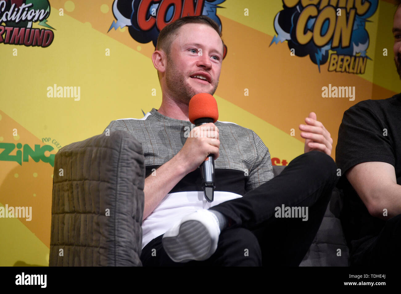 Devon Murray at the 3rd German Comic Con Munchen in Zenith. Munich, 15. ...