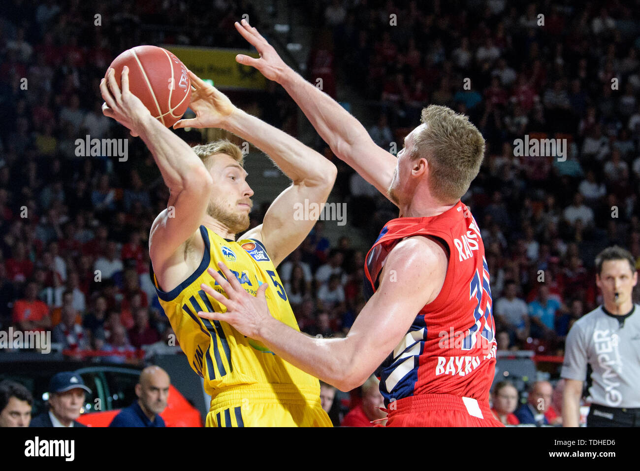 Munich, Germany. 16th June, 2019. Basketball: Bundesliga, FC Bayern ...