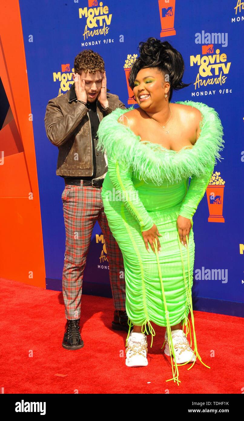 Lizzo movie awards mtv hi-res stock photography and images - Alamy