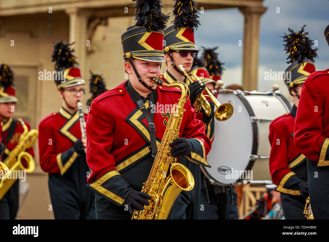 Buccaneer marching band hi-res stock photography and images - Alamy