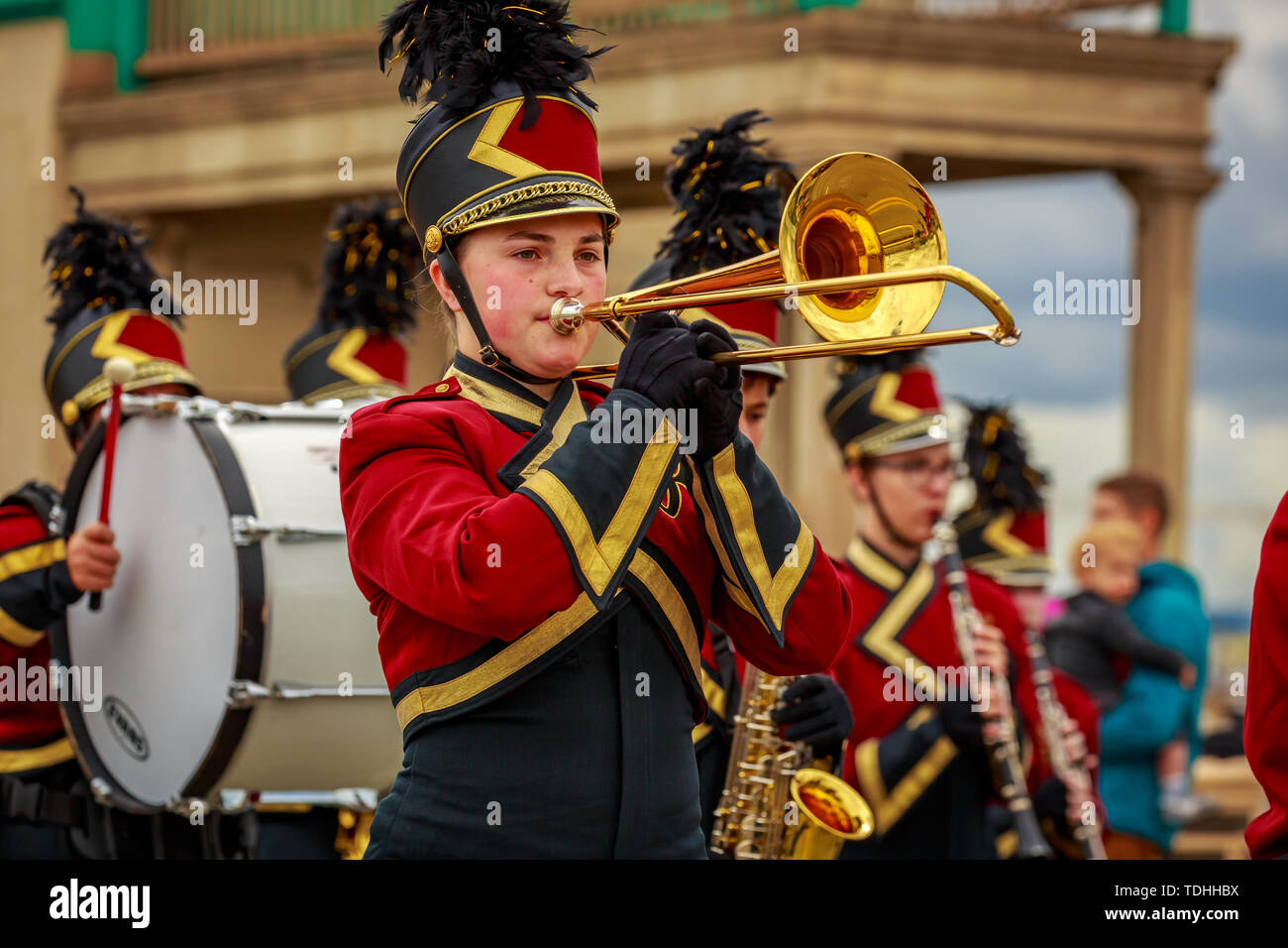 Portland, Oregon, USA - June 8, 2019: Kingston High School Buccaneer ...