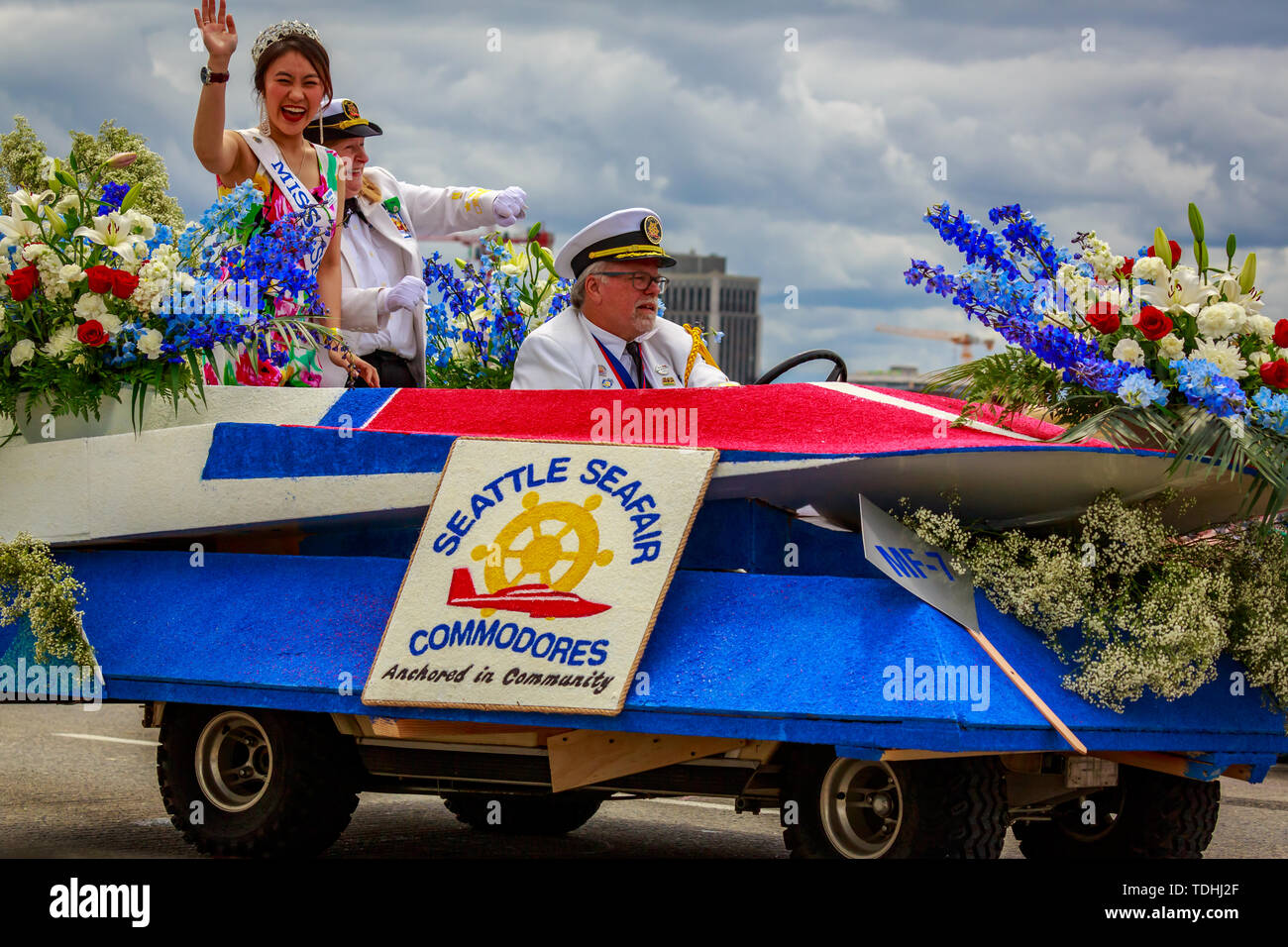 Portland, Oregon, USA - June 8, 2019: Seattle Seafair Commodores Mini ...
