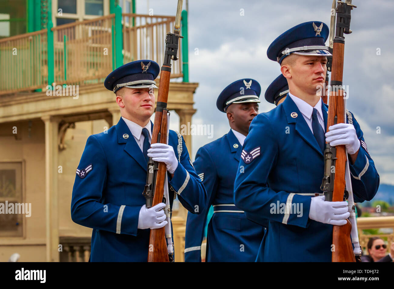 Air force honor guard hi-res stock photography and images - Alamy