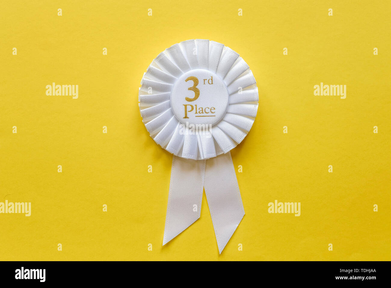 3rd place ribbon hi-res stock photography and images - Alamy