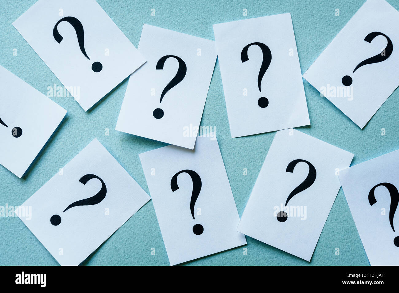 Graphic pattern question marks hi-res stock photography and images - Alamy