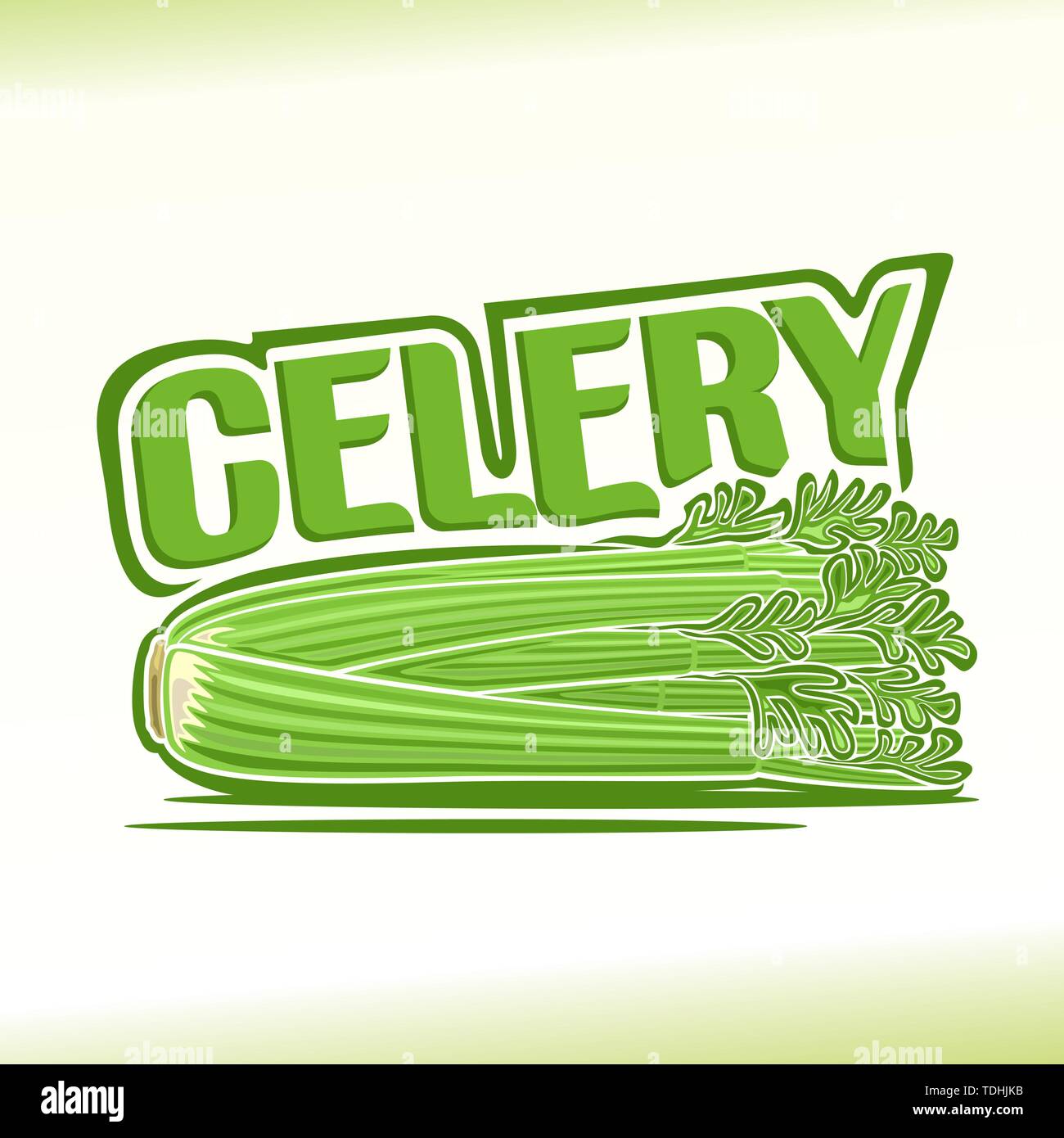 Vector logo for Celery Stock Vector Image & Art - Alamy