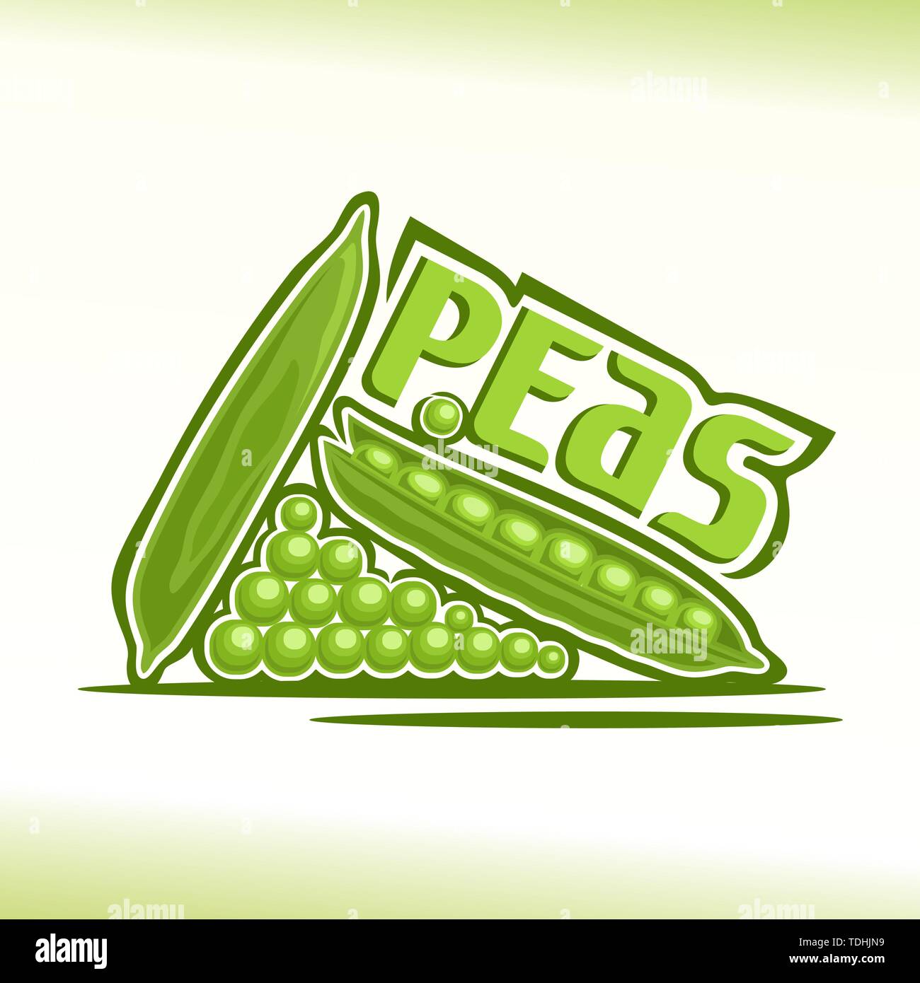 Vector logo for peas Stock Vector Image & Art - Alamy