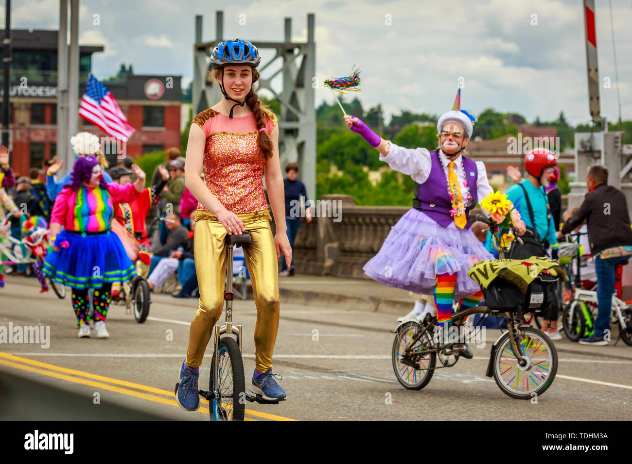 Rose festival circus corps hi-res stock photography and images - Alamy