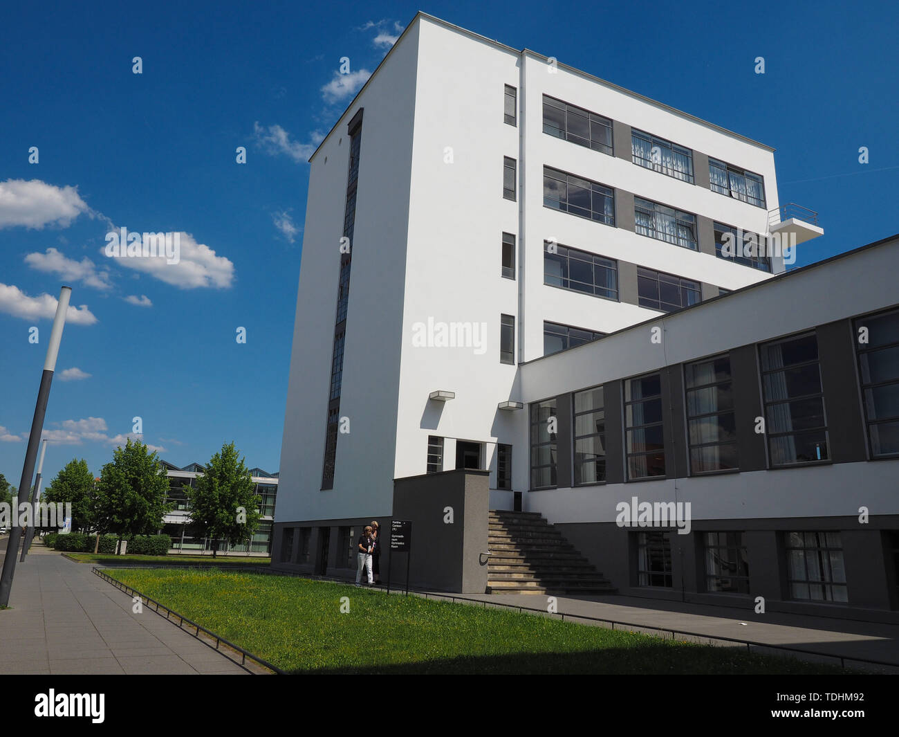 DESSAU, GERMANY - CIRCA JUNE 2019: The Bauhaus art school iconic ...