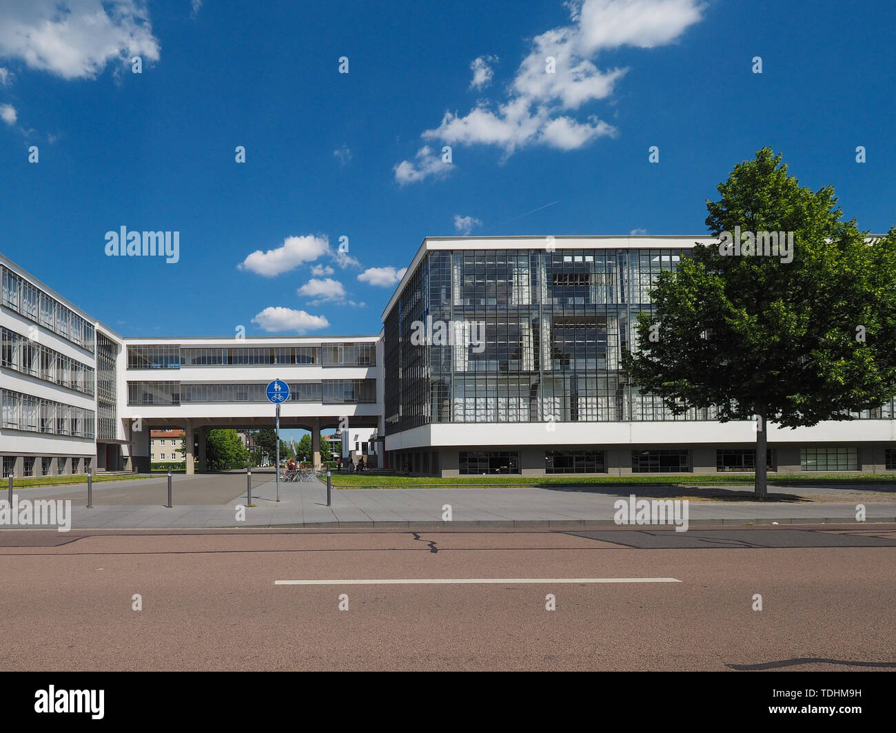 DESSAU, GERMANY - CIRCA JUNE 2019: The Bauhaus art school iconic ...