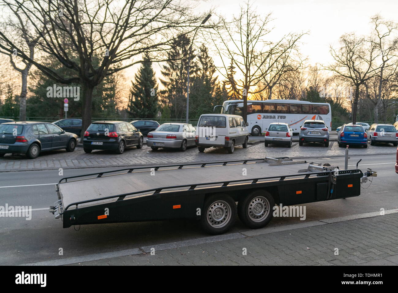 Car carrier truck transporting hi-res stock photography and images - Alamy