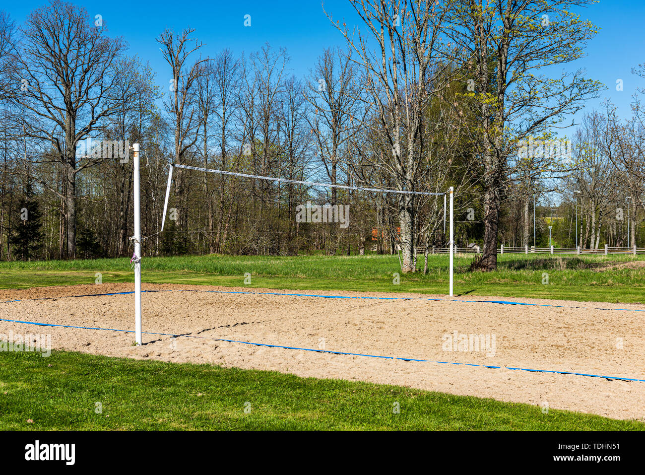 open air playground for outdoor activities and sports Stock Photo - Alamy