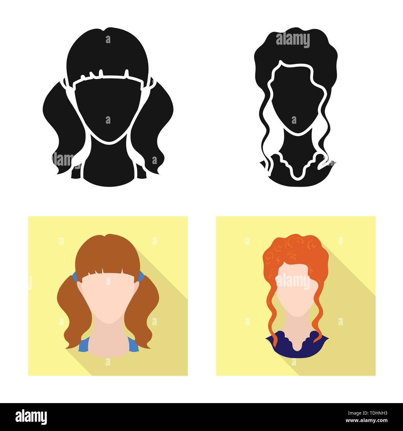 Vector design of professional and photo sign. Collection of ...