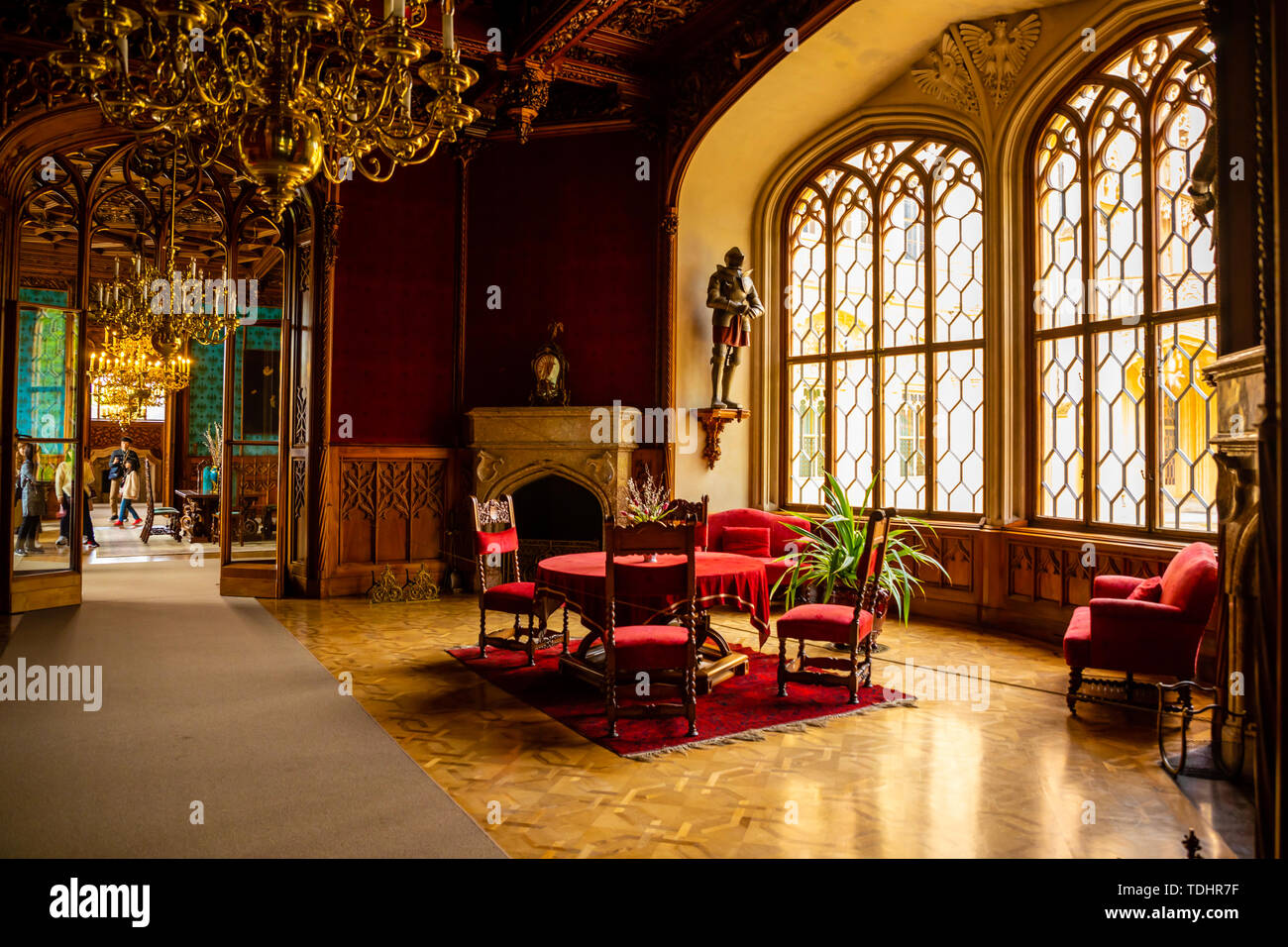 Castle Interior High Resolution Stock Photography and Images - Alamy
