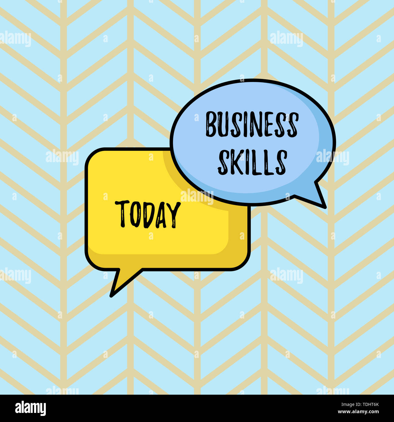 Writing note showing Business Skills. Business concept for An ability ...