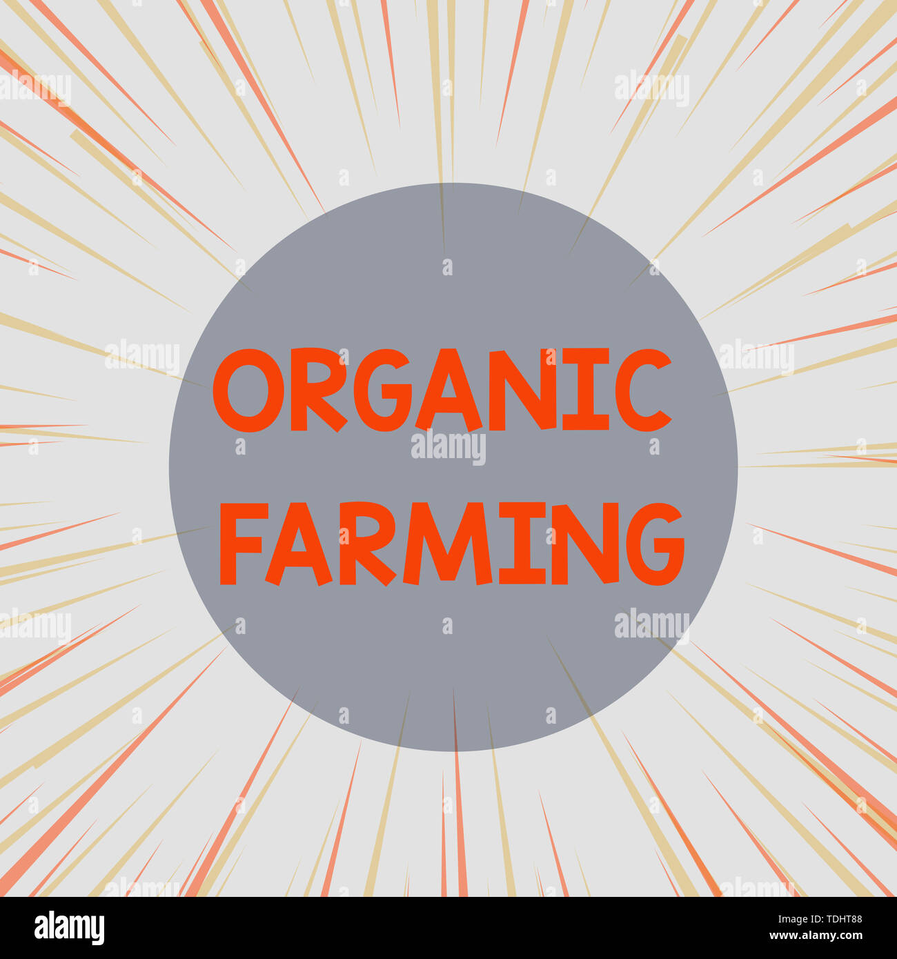 Word writing text Organic Farming. Business photo showcasing an ...