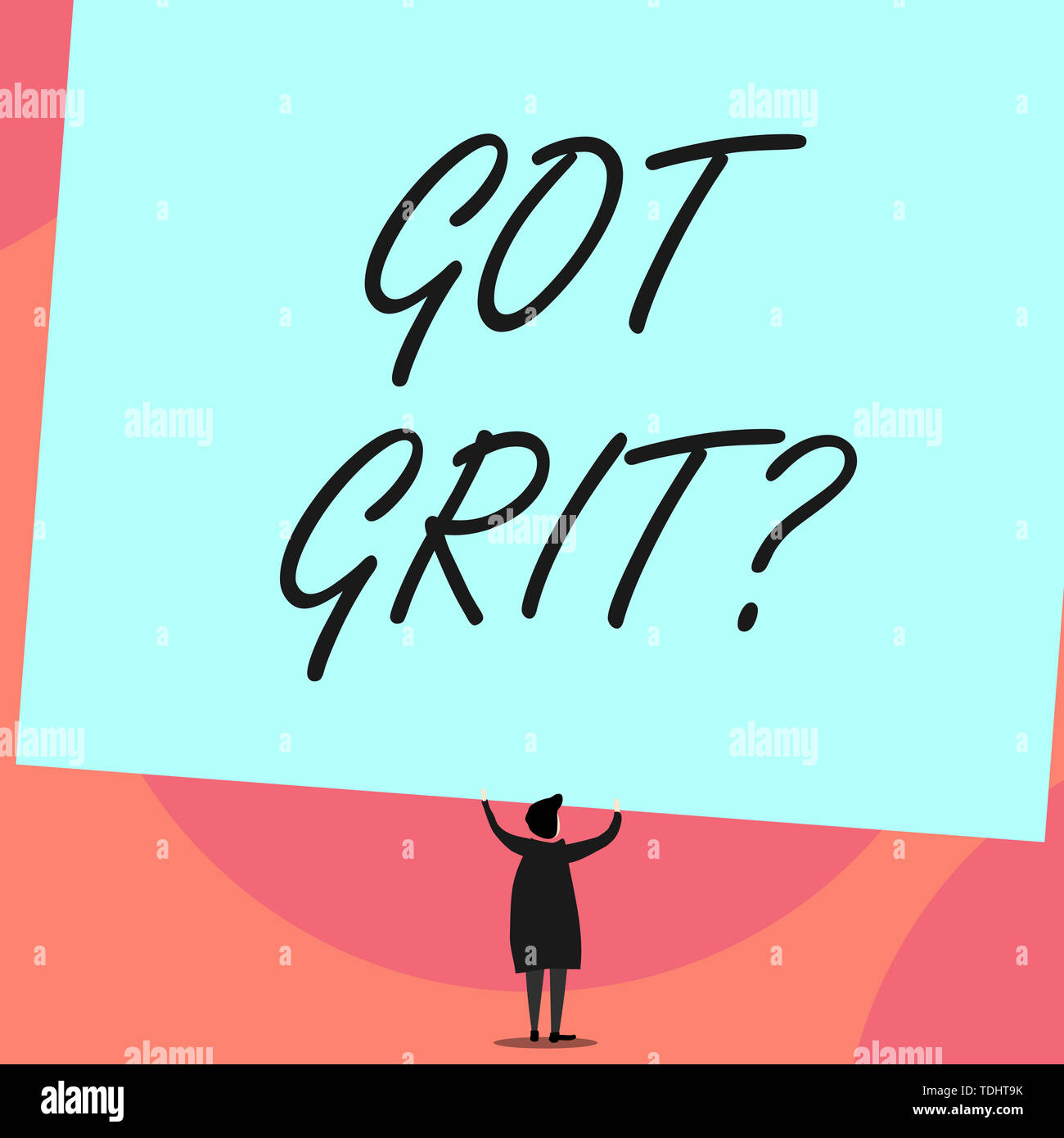 Word writing text Got Grit Question. Business photo showcasing A ...