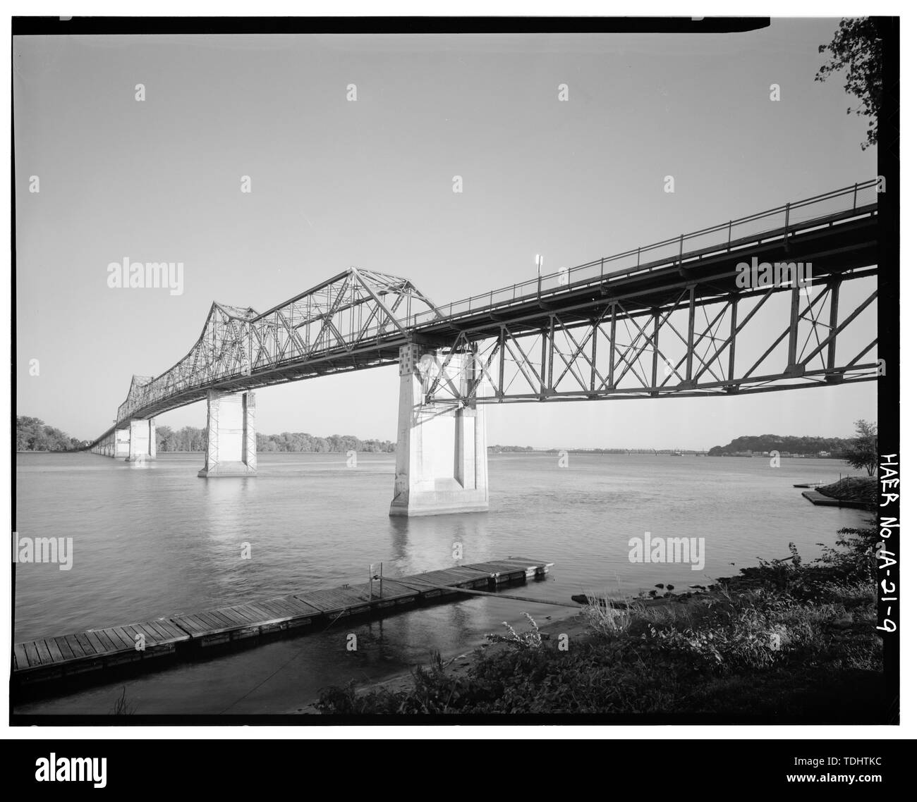 Highway 34 bridge Black and White Stock Photos & Images - Alamy