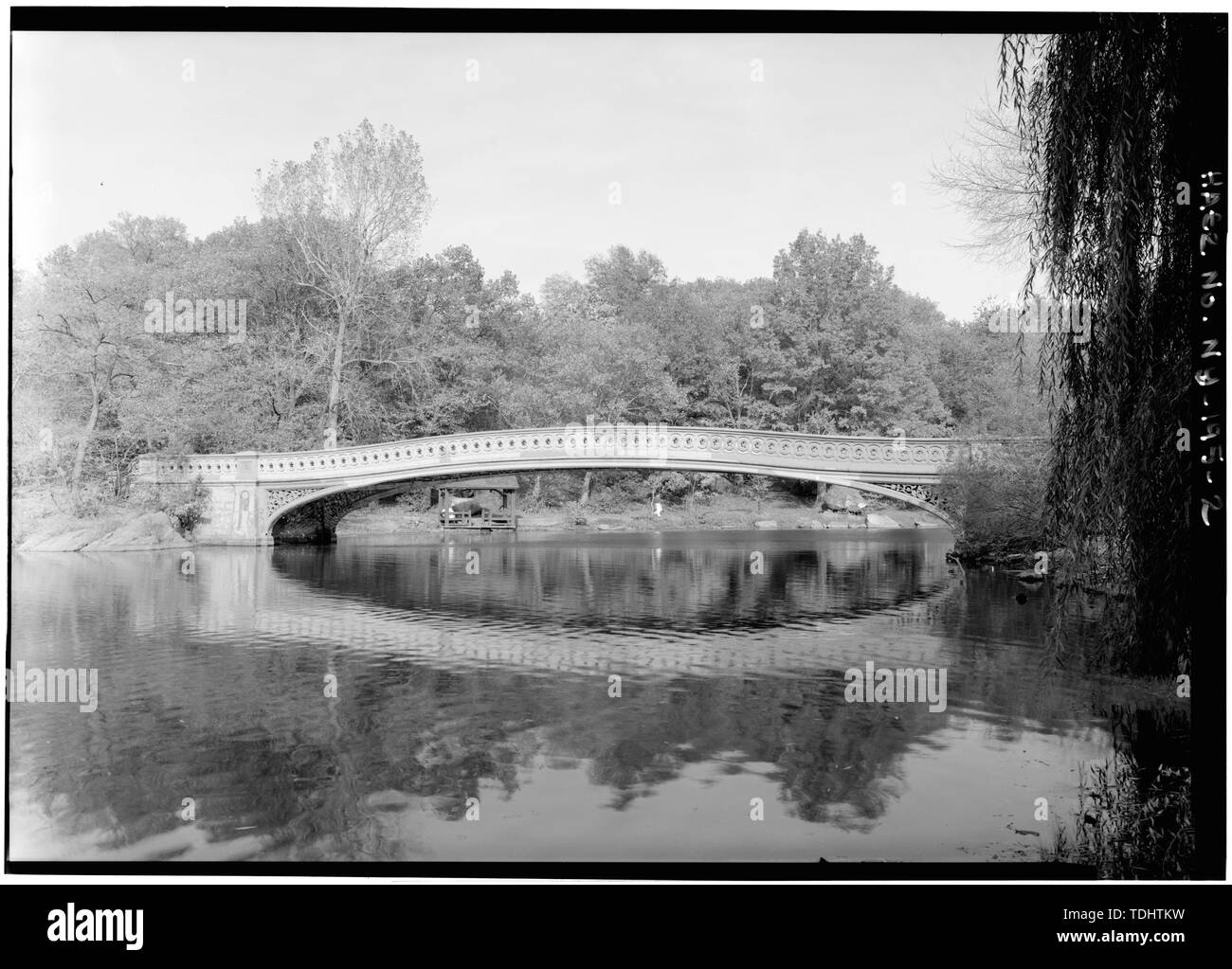OVERALL VIEW OF BRIDGE, LOOKING NORTHEAST; ONE OF THE MANY RUSTIC ...