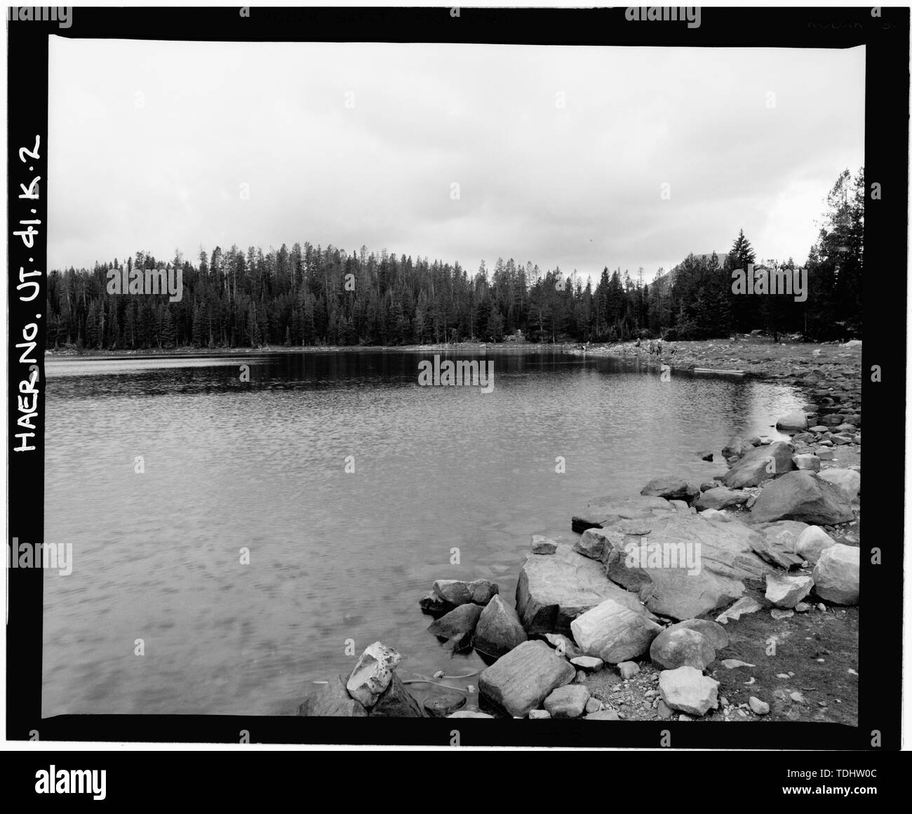 Landscape lake in high Black and White Stock Photos & Images - Alamy