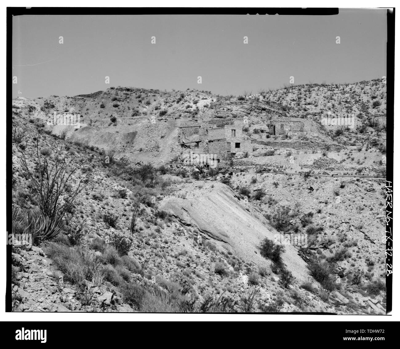 OVERALL VIEW OF VIVIANNA ERA WORKINGS SHOWING TAILINGS IN FOREGROUND ...