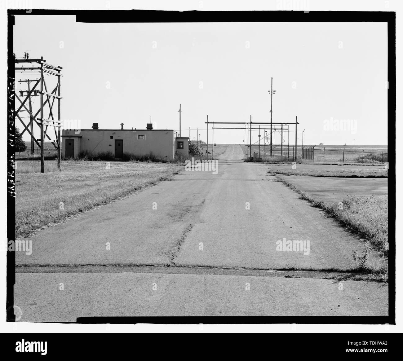 Entry security gate Black and White Stock Photos & Images - Alamy