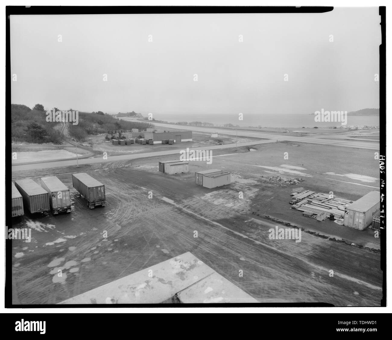 OVERVIEW LOOKING EAST FROM ROOF OF BUILDING -26 - Kodiak Naval ...