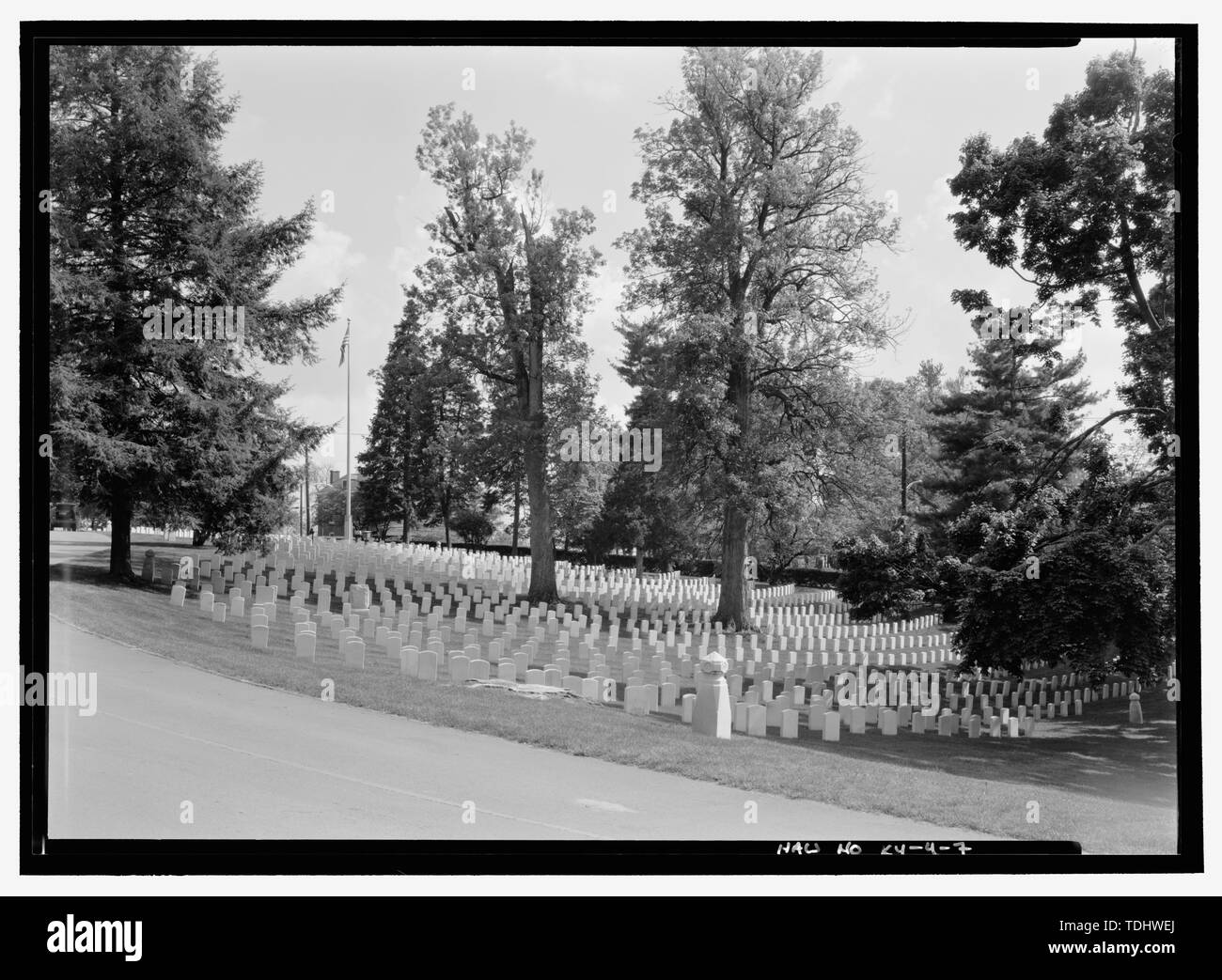 Lexington national cemetery Black and White Stock Photos & Images - Alamy