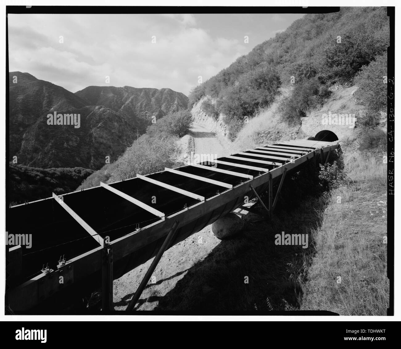 Flumes tunnels hi-res stock photography and images - Alamy