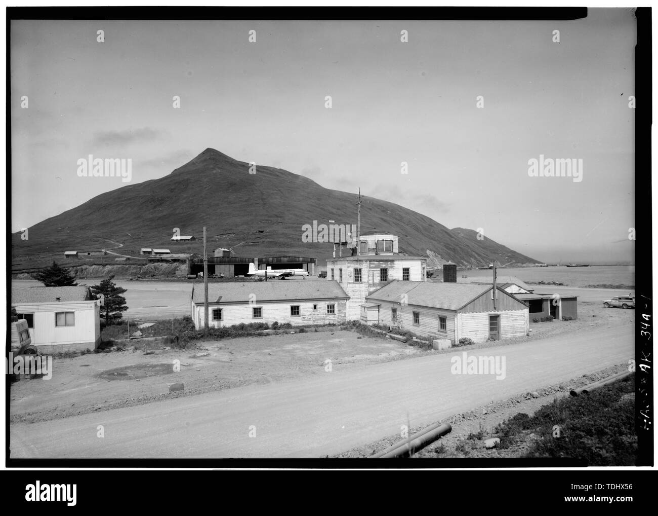 OVERVIEW, LOOKING NORTHEAST, SHOWING RELATION TO RUNWAY - Naval ...