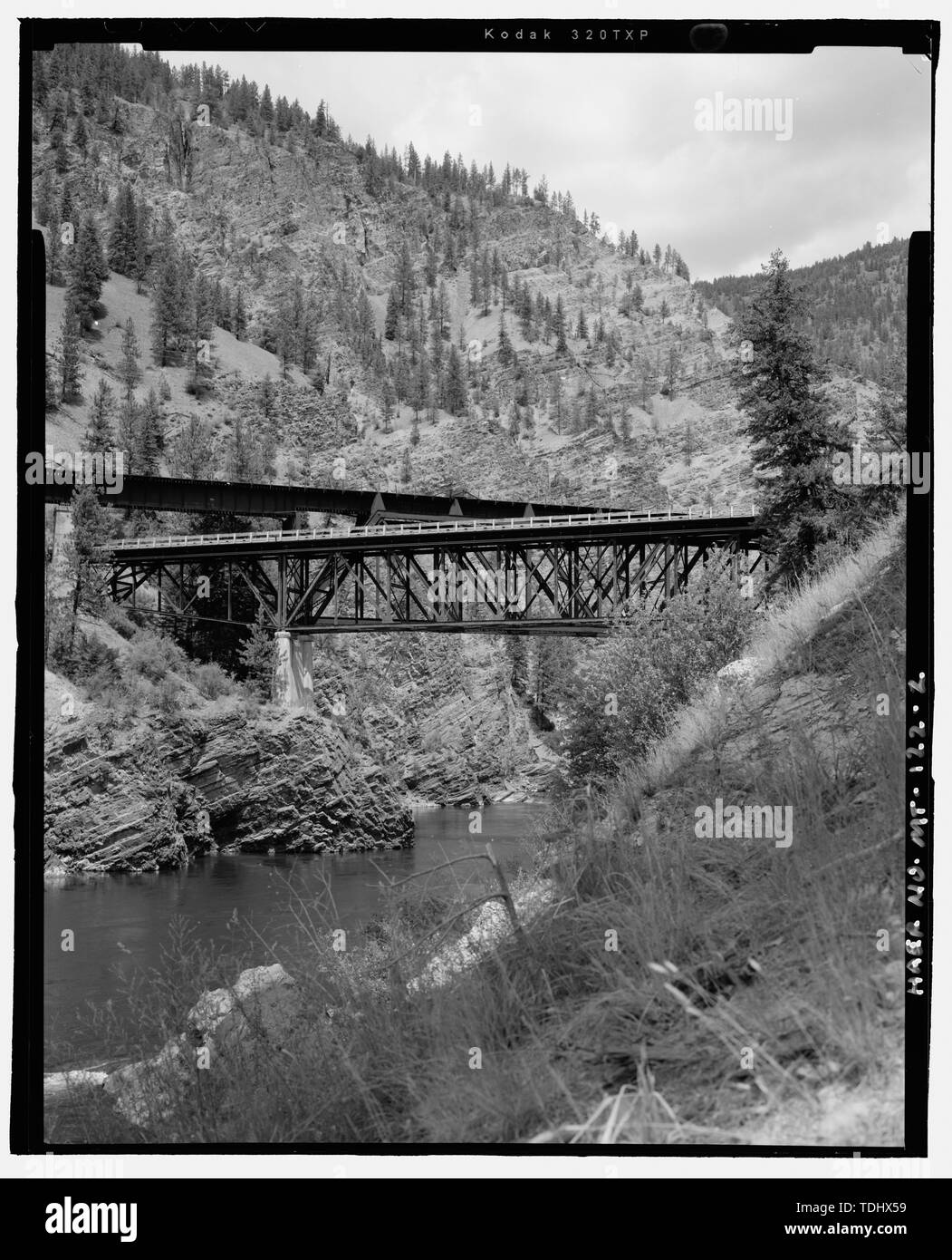 OVERVIEW, SOUTH SIDE, VIEW TO NORTH - Scenic Bridge, Spanning Clark ...