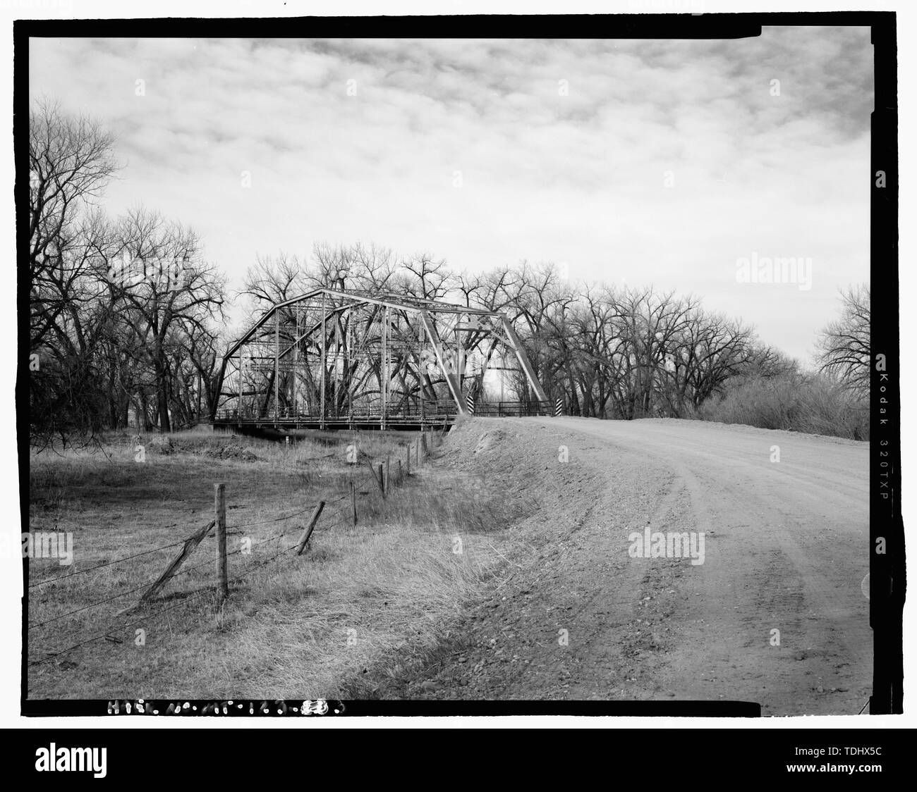OVERVIEW, SOUTHEAST SIDE, VIEW TO WEST - Merrill Bridge, Spanning Milk ...