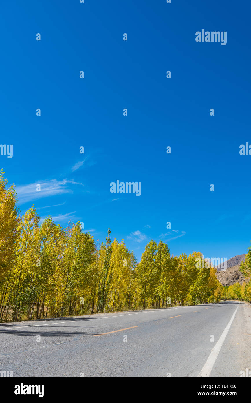 Autumn in Tibet Stock Photo - Alamy
